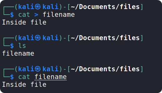 Different Methods To Create A Text File In Linux Terminal Sidharth H